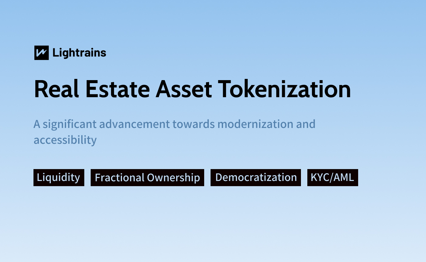 Real Estate Asset Tokenization - Development and Consulting - MVP and ...
